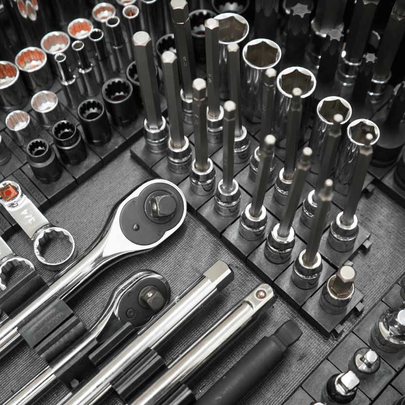 1/2” Socket Organizer | Modular Socket Holder – Toolbox Widget ...