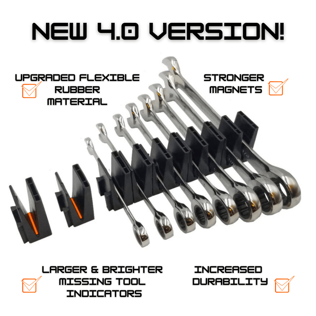 Modular Wrench Organizers for Toolbox | Vertical Wrench Organizers ...