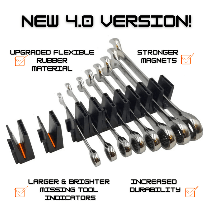 Modular Wrench Organizers for Toolbox | Vertical Wrench Organizers ...