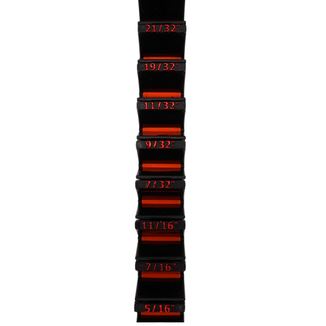 Modular SAE Size Labels For Vertical Wrench | ToolBox Widget – Toolbox ...