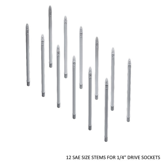 Modular SAE Size Label Stems | SAE Socket Size Stems – Toolbox Widget USA