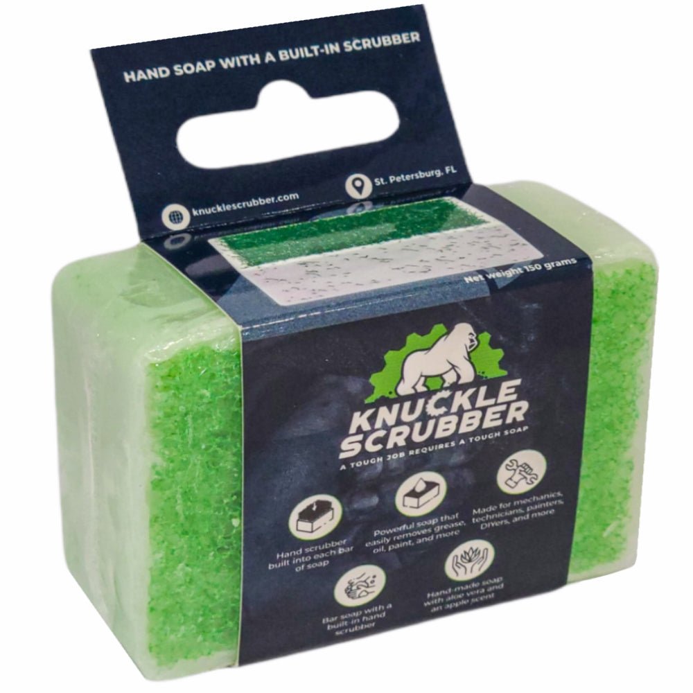 Knuckle Scrubber | Bar Soap for Mechanic & Greasy Hands – Toolbox ...