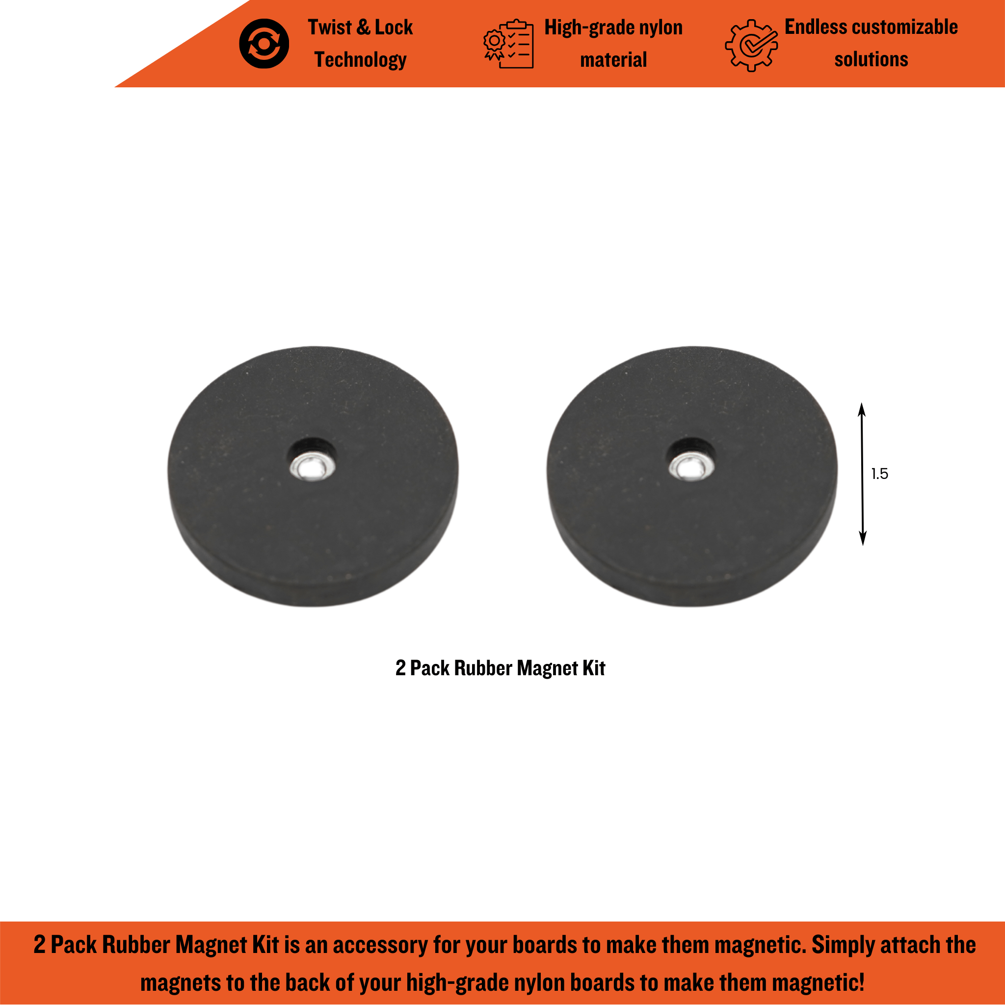 Buy Rubber Coated Magnets for Tool Hanger | Tool Box Widget – Toolbox ...