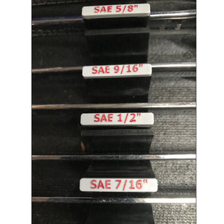 Modular SAE Size Labels Plus | Wrench Size Label Organizers – Toolbox ...