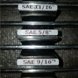 Modular SAE Size Labels for Vertical Wrench Organizers | Wrench Size ...